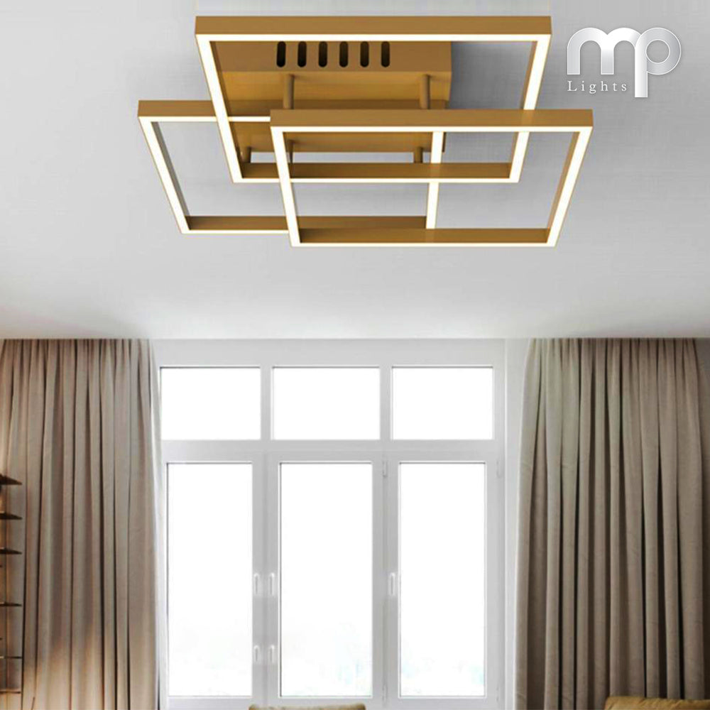 Mondrian Muse Square Ceiling Lights – MP Lights