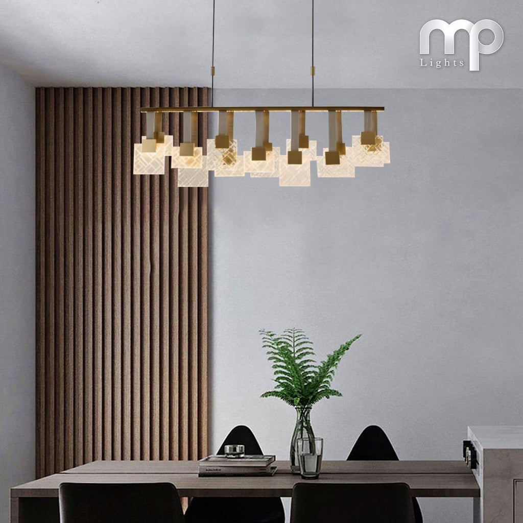 Claire Glass Chandelier – MP Lights