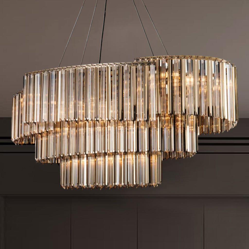 Crystal Chime Symphony Chandelier – MP Lights